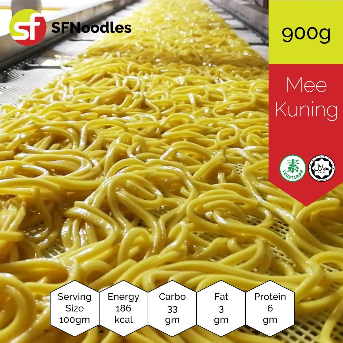 Mee Kuning Kecil (Yellow Noodles, 水面, 黄面) – SF-Noodles